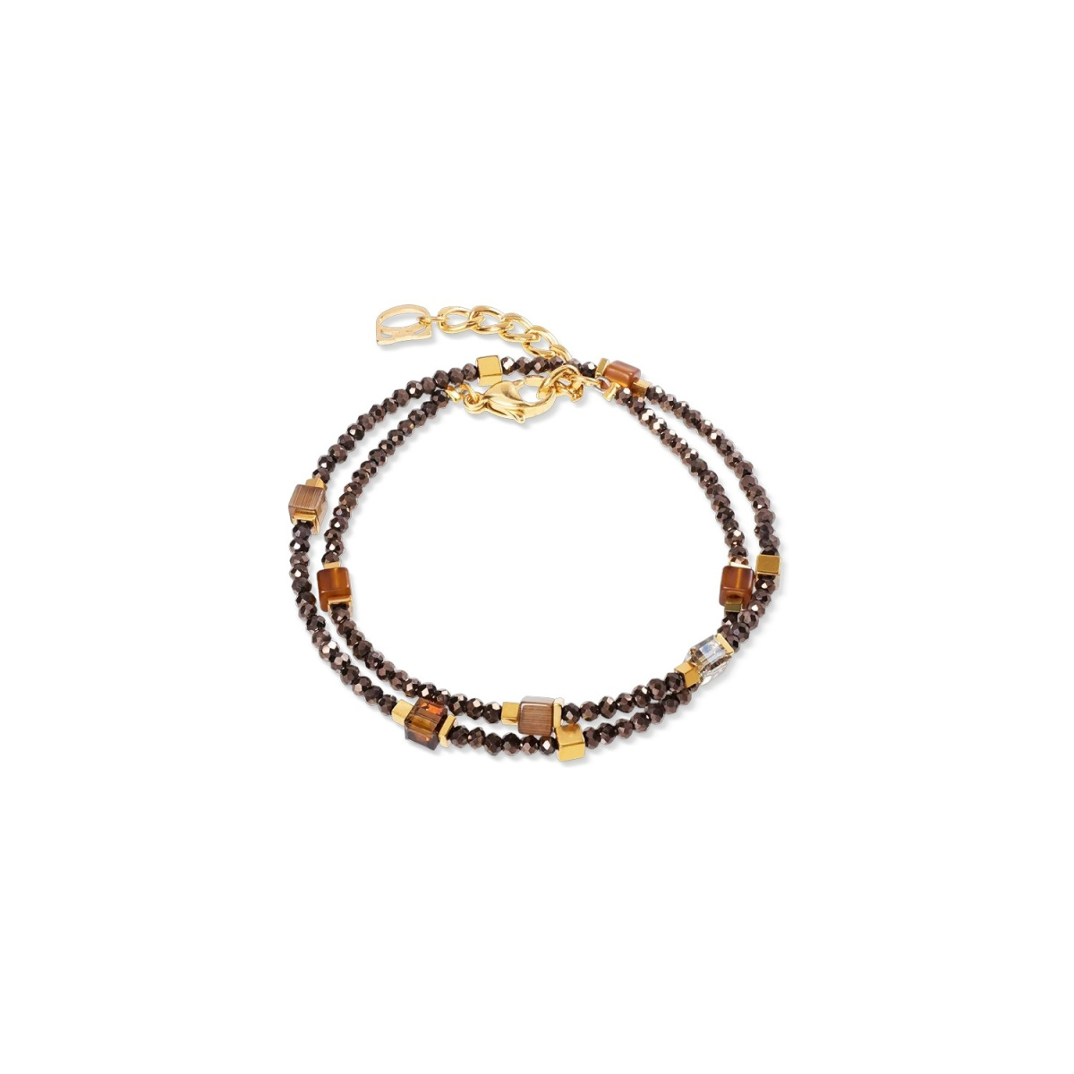Coeur de Lion Joyful Colours Flex gold-brown karkötő 4460/30-1116 ...
